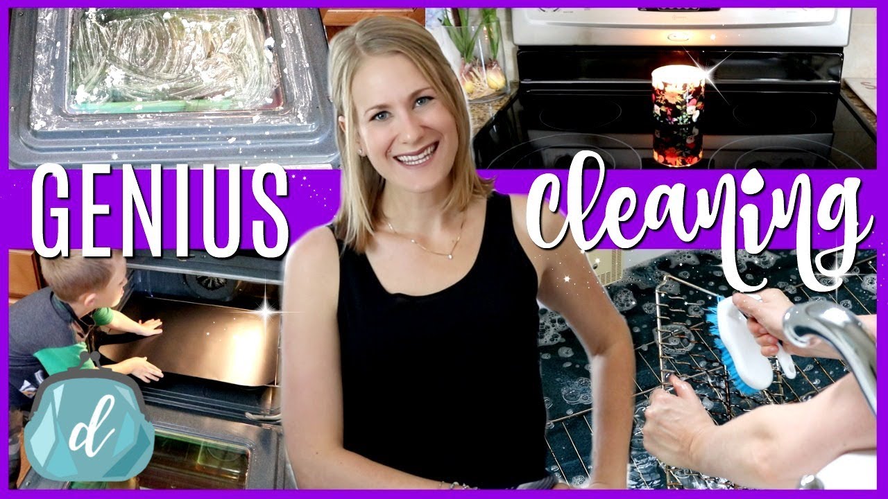 7 genius tips to clean your oven so it looks brand new! 🍋😱