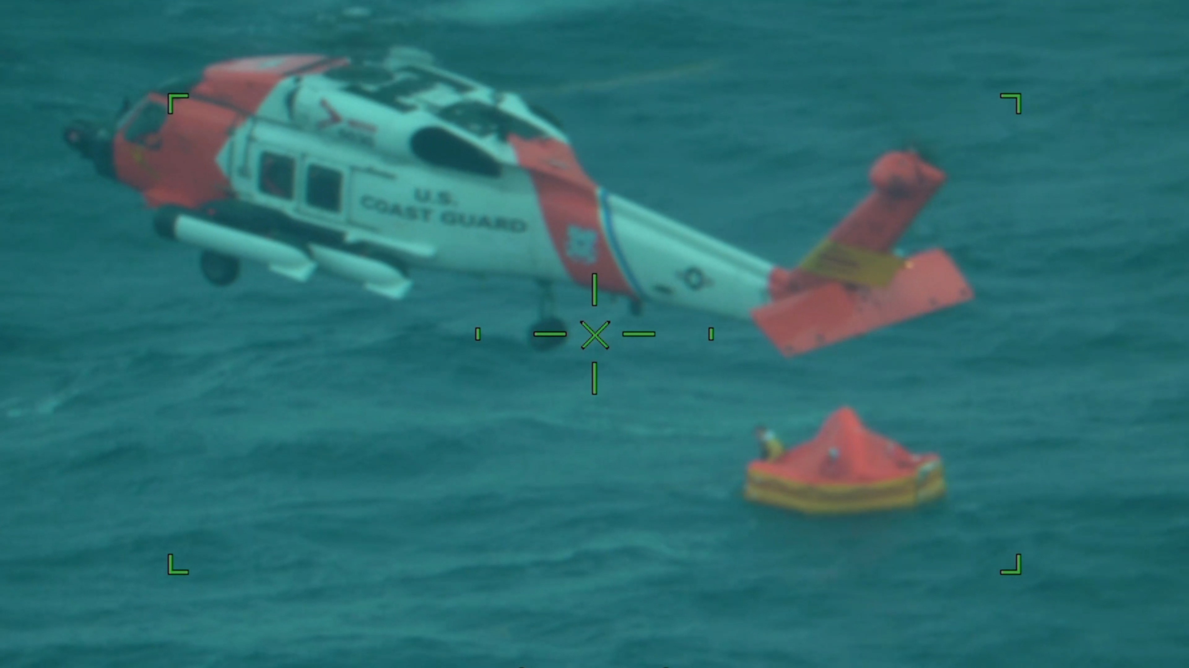 Coast Guard Rescues 5 from Sinking Sailboat