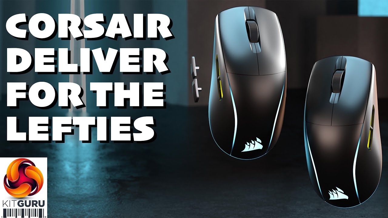Corsair M75 wireless mouse - ambidextrous delight