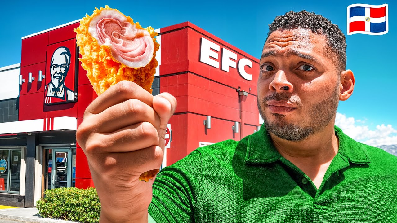 Probando RESTAURANTES COPIAS de comida rápida en RD 🇩🇴