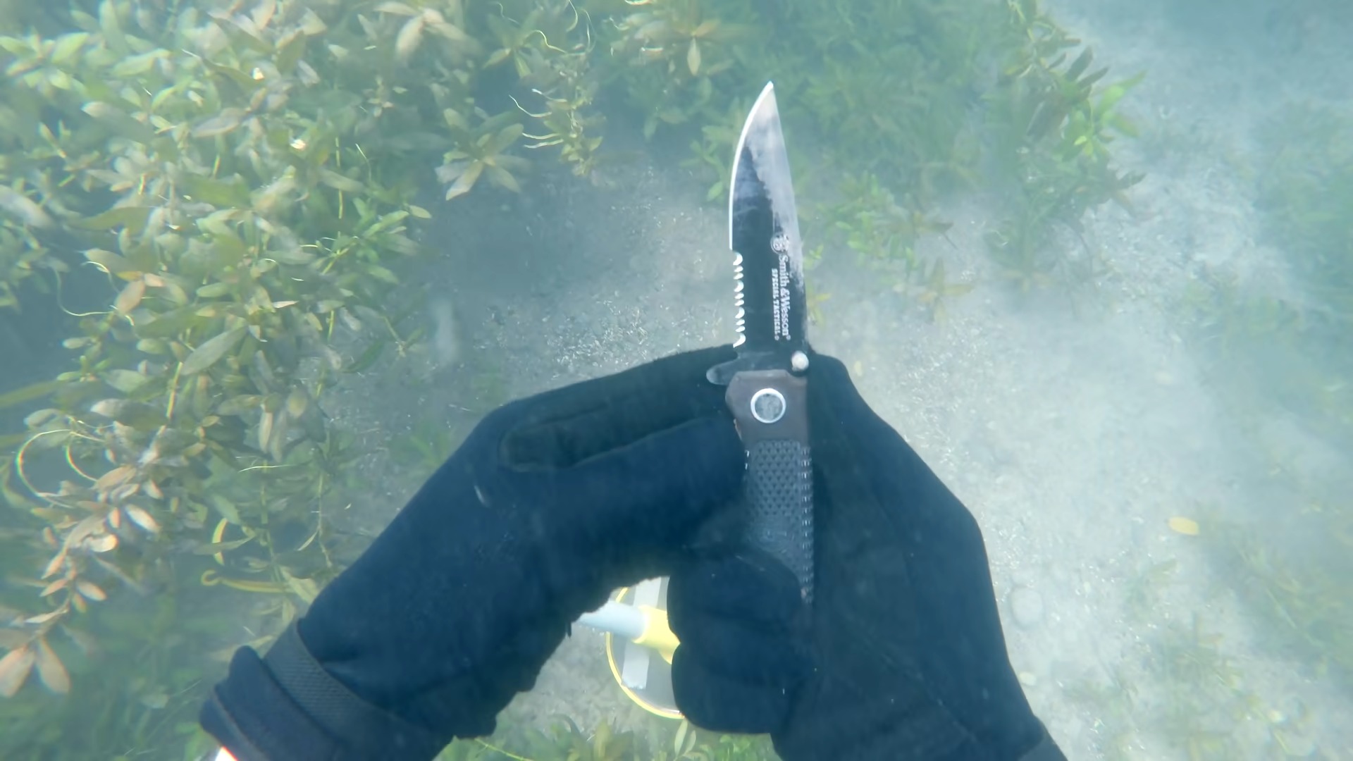 This man discovered tons of valuables underwater while diving a busy river
