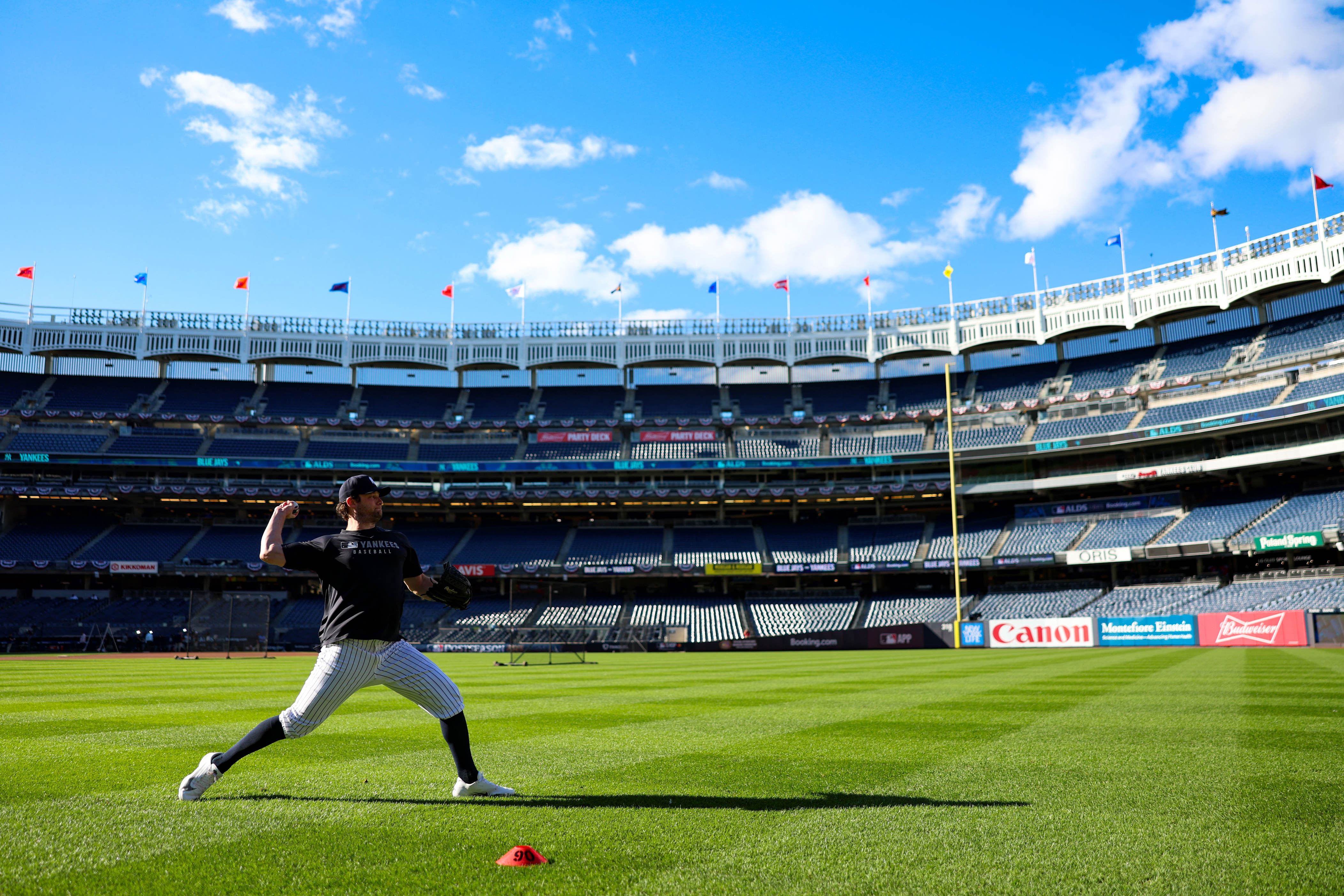 Yankees receive encouraging Gerrit Cole injury update