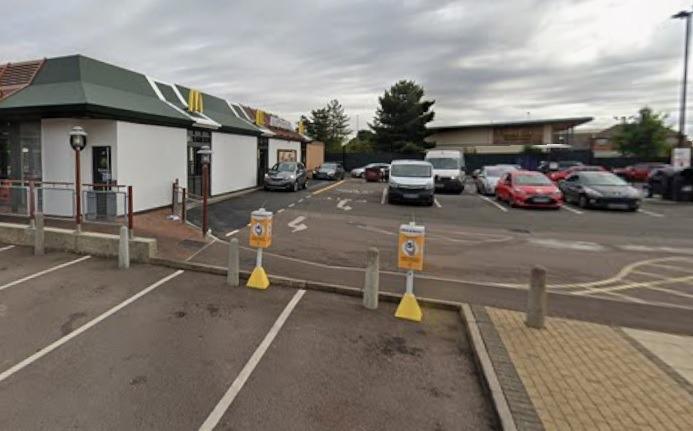 Two arrested after minor collision in Northampton McDonald's leads to ...