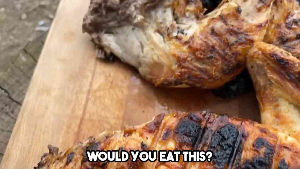 How to roast a bull head in a fire pit for 6 hours