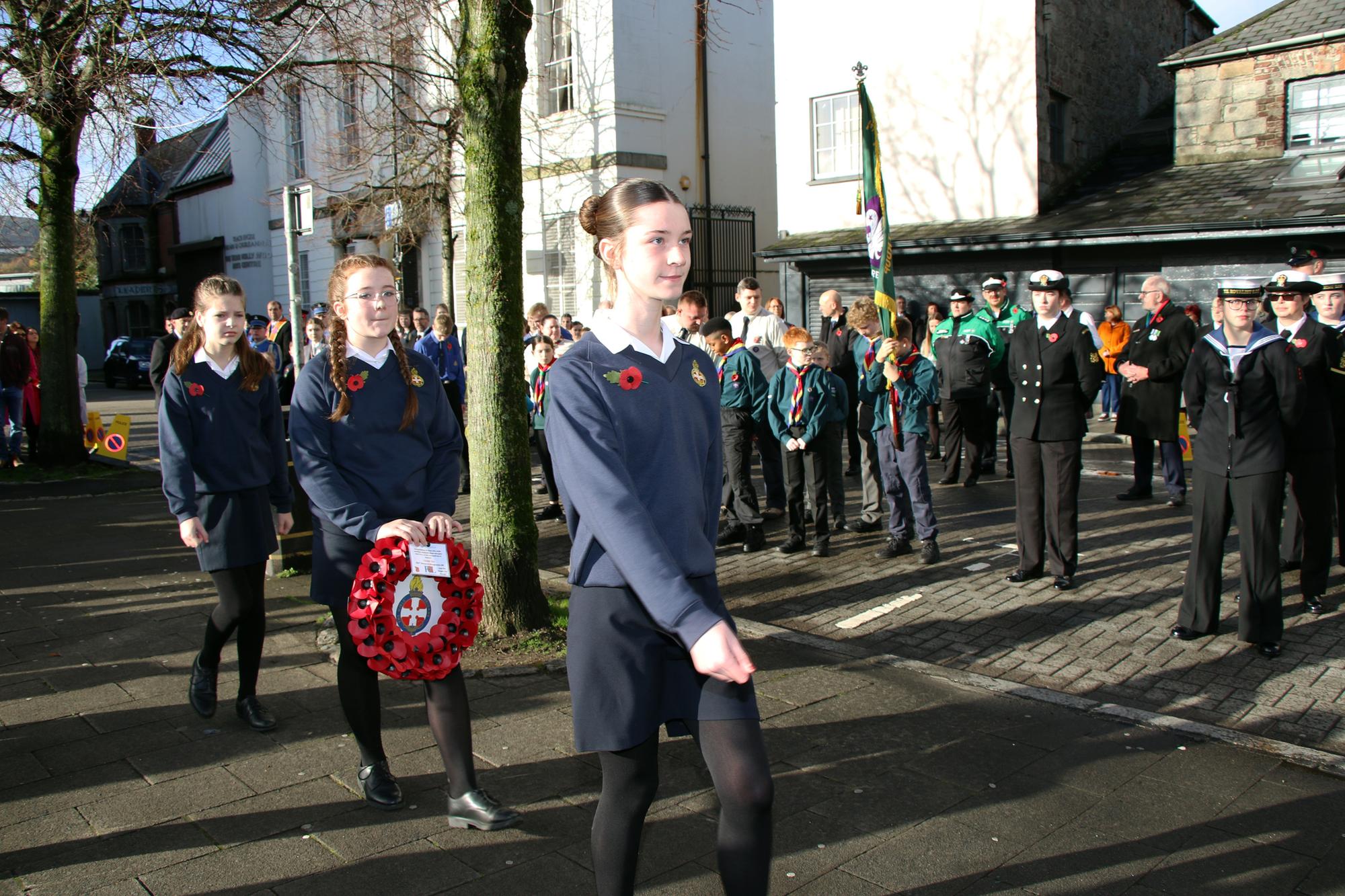 PICTURES: Remembrance Sunday marked at Newry Cenotaph