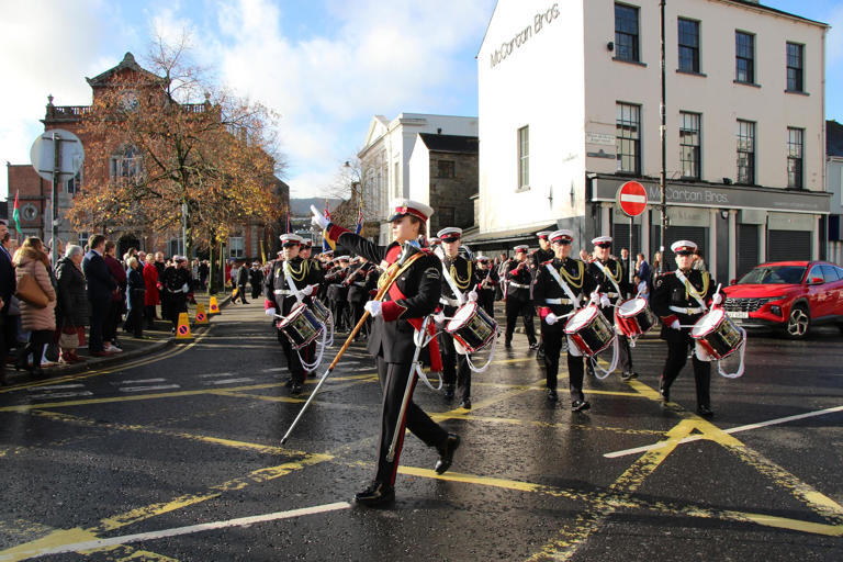 PICTURES: Remembrance Sunday marked at Newry Cenotaph