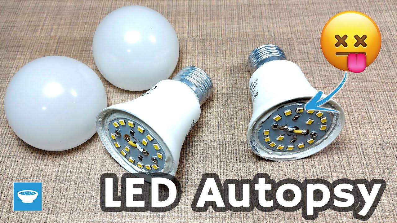 Autopsy of Two Dead LED Bulbs on the Healing Bench