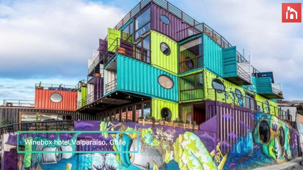 Some of the coolest shipping container hotels around the world