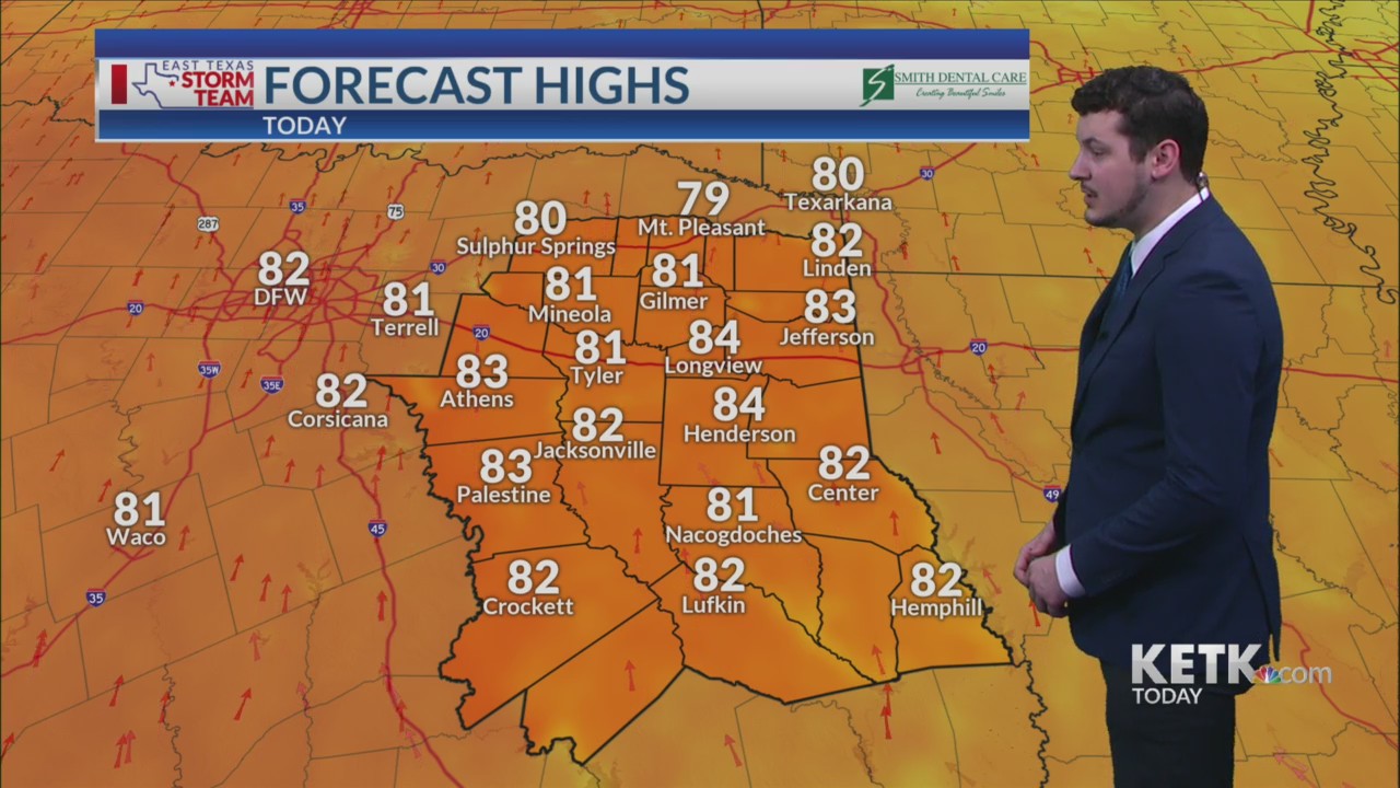 Thursday Morning Forecast (11/13/25): Above-Average Temperatures; Rain ...