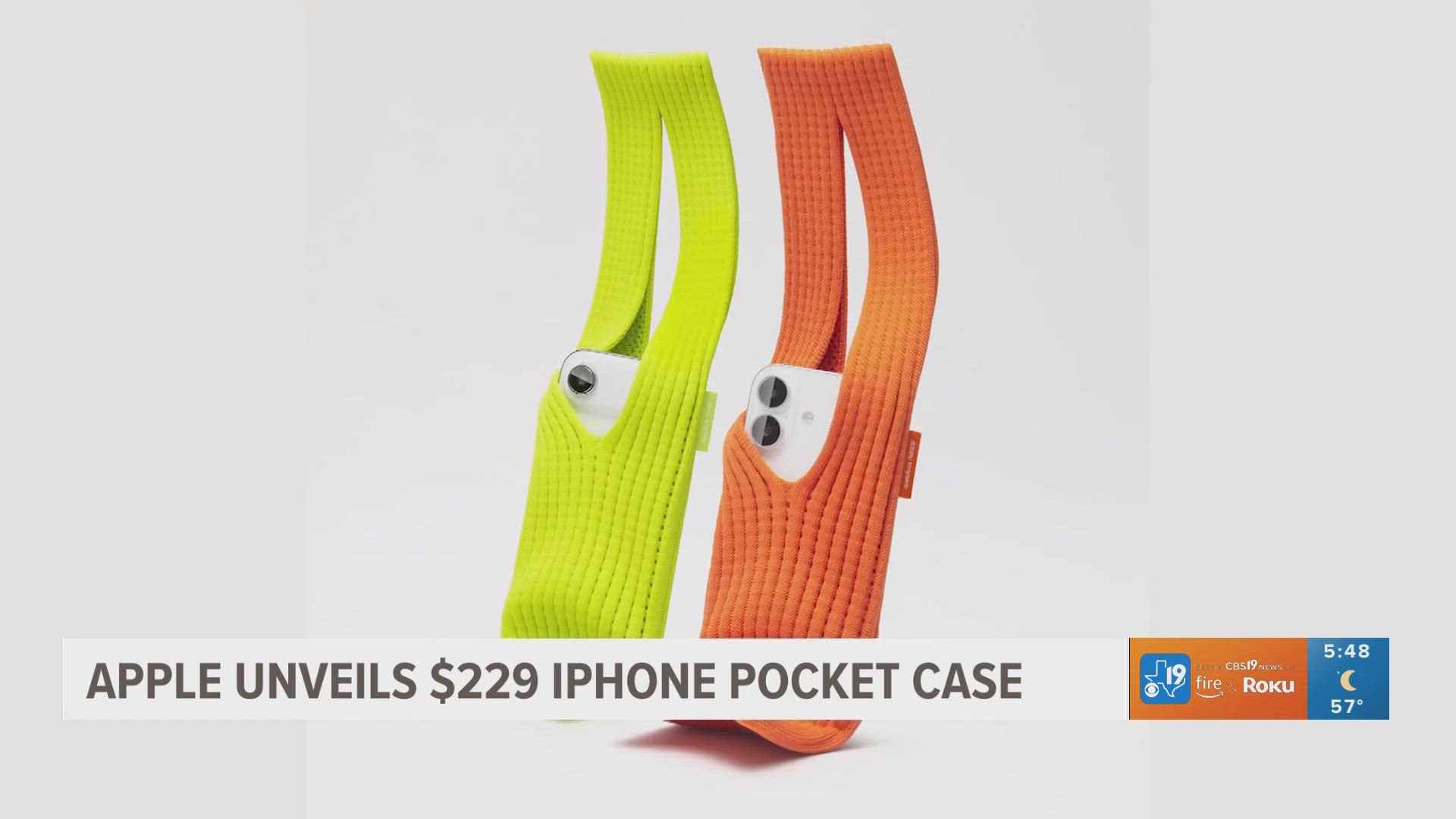 Apple unveils $229 iPhone pocket case