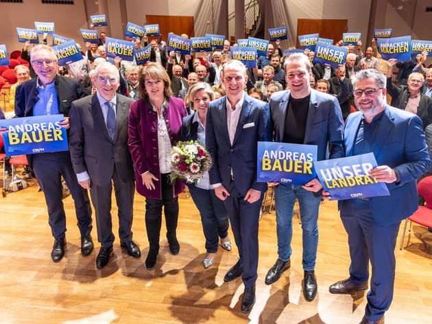 Klares Votum: Andreas Bauer ist Landratskandidat der CSU im Ostallgäu