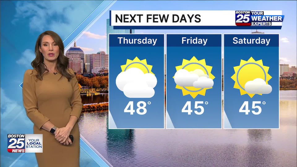 Boston 25 Morning Forecast