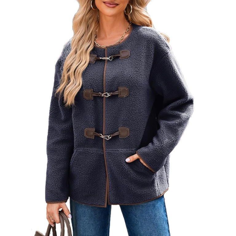 Amazon’s ‘polished’ and ‘warm’ sherpa toggle jacket is on sale for $23 ...