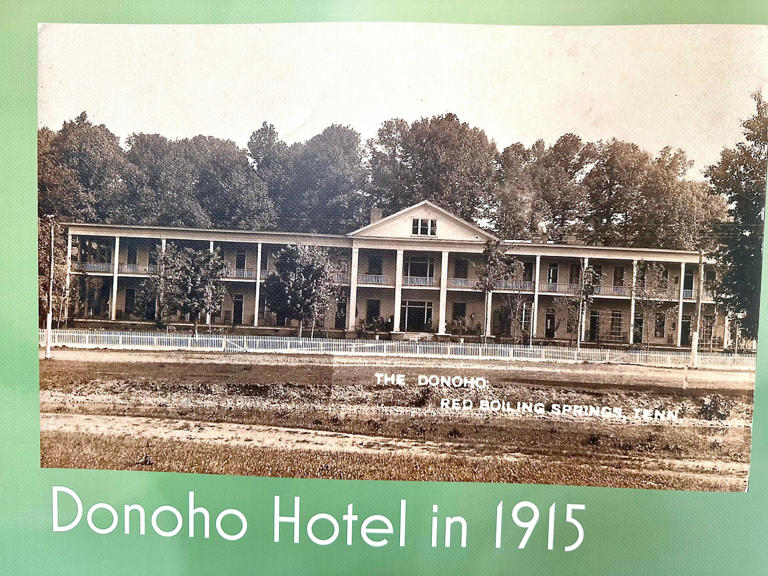 Massive fire engulfs, destroys 'stately' Historic Donoho Hotel in Red ...