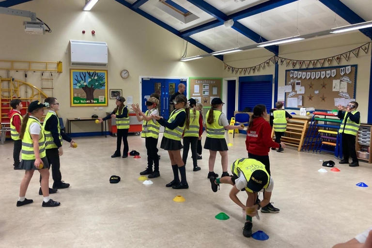 ‘Beer goggles’ fun at school to illustrate the effects of alcohol