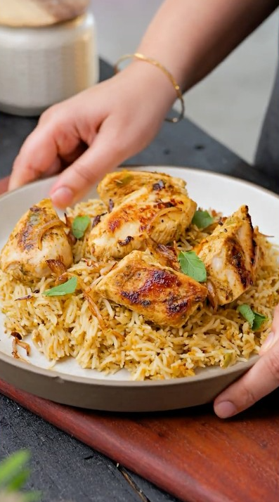 Easy Peasy Tikka Biryani | Simple Homemade Chicken Biryani for Beginners