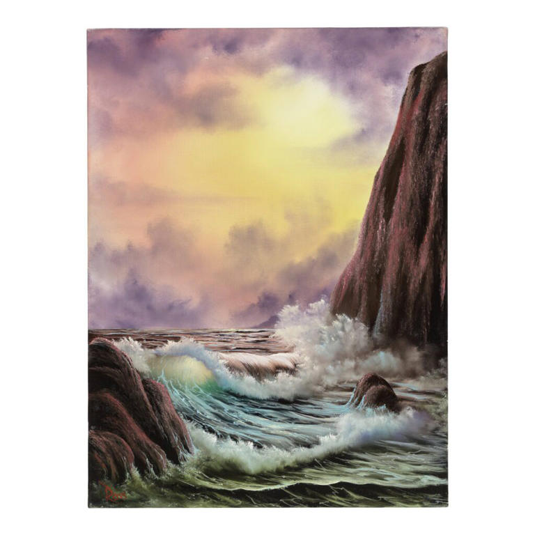 Bob Ross paintings sell for $661k to save TV stations hit by Trump ...