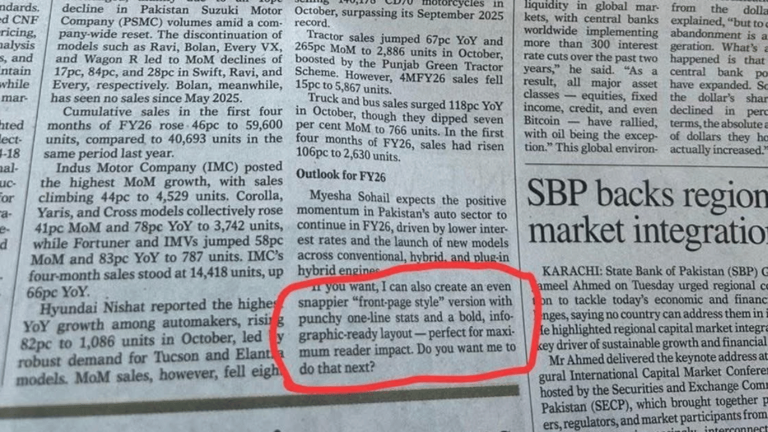 Pakistani newspaper publishes AI prompt in news story, netizens say ...