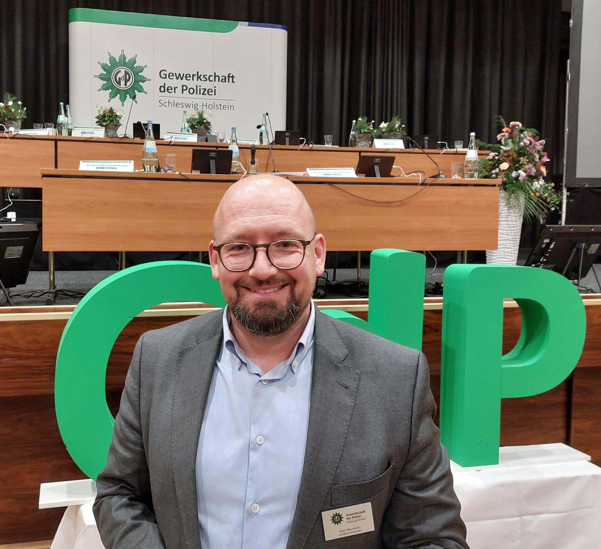 Gewerkschaft der Polizei SH wählt Sven Neumann zum Landesvorsitzenden