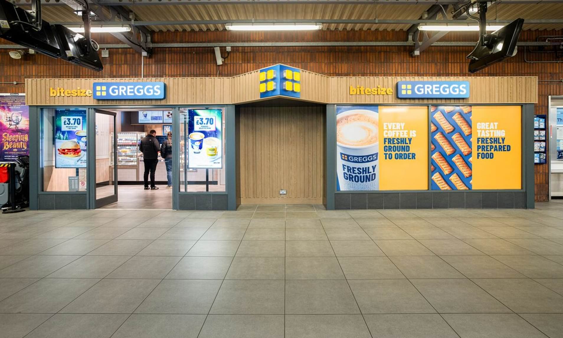 Greggs to launch 'Bitesize' stores at UK train stations