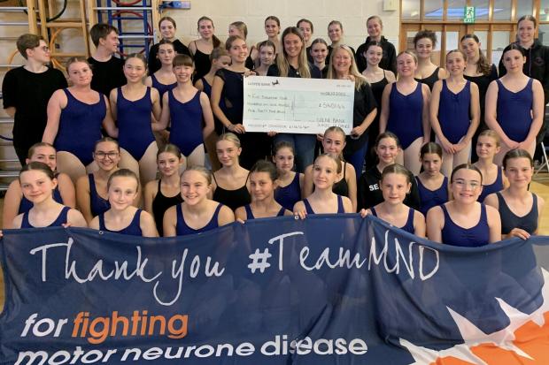 Wivenhoe dancers raise more than £5,000 for MND Association