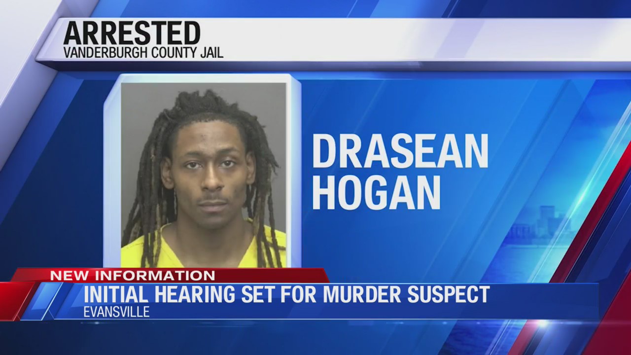 Initial hearing set for Evansville murder suspect
