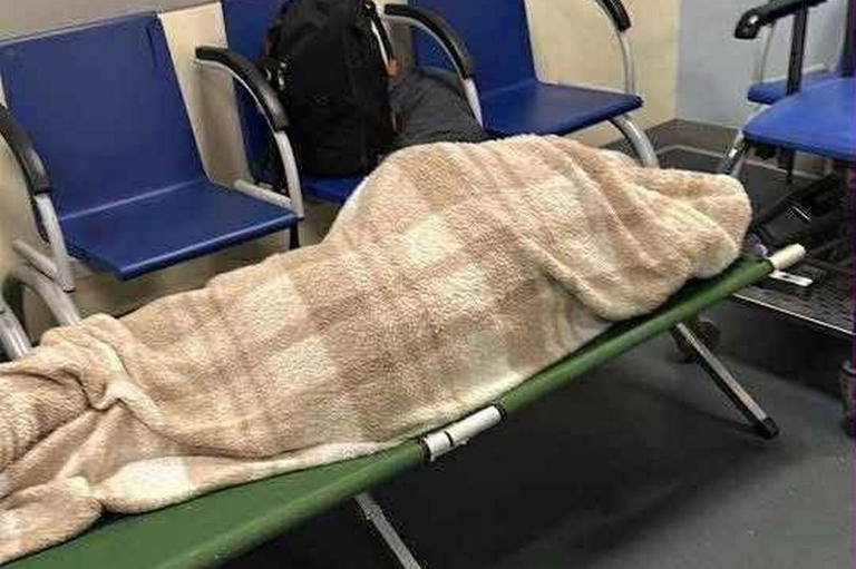 Scots family had to bring camp bed in for pensioner during 14-hour A&E wait