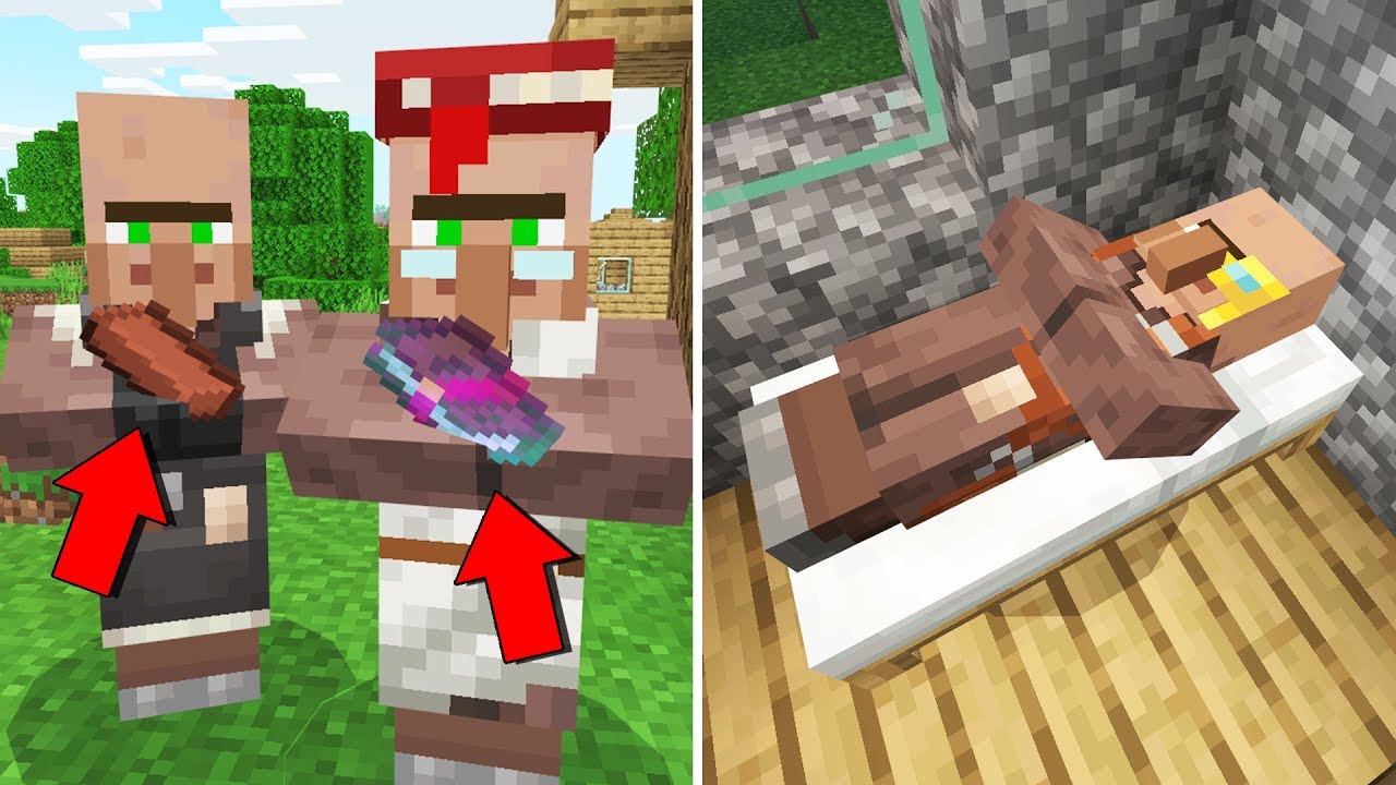 Minecraft villagers just got a secret update