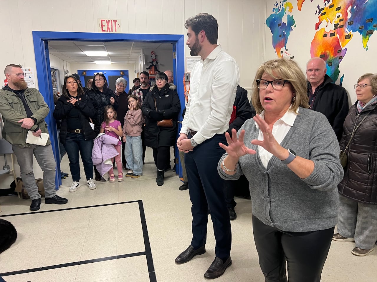 Fredericton crowd grills ministers for hours over homeless housing location