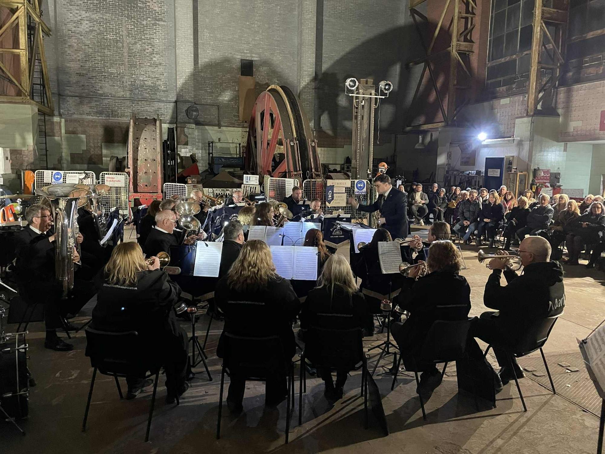 A.W. Lymn sponsored brass band makes history with first Mansfield Pit ...