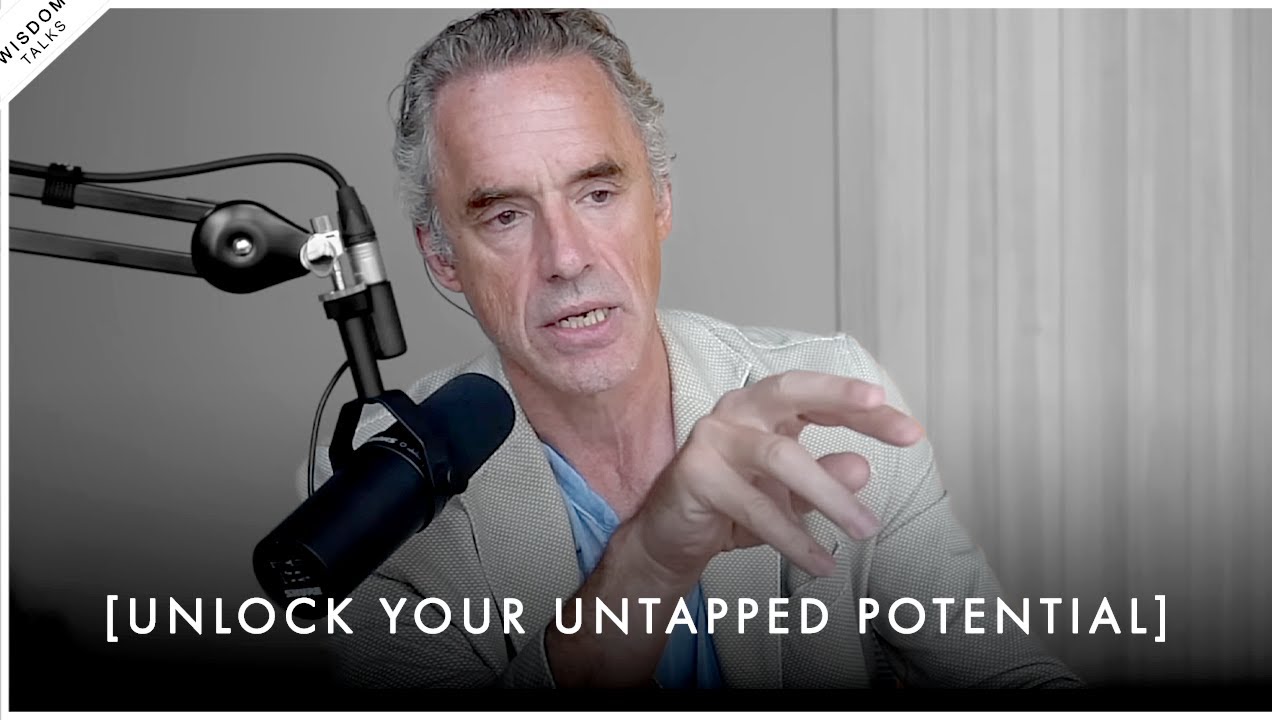You have unlimited potential! Don't waste it - Jordan Peterson motivation