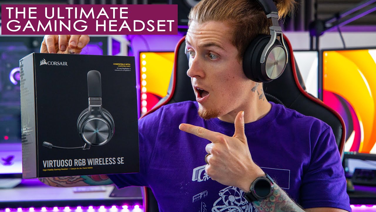 Corsair Virtuoso RGB Wireless SE - best gaming headset ever?