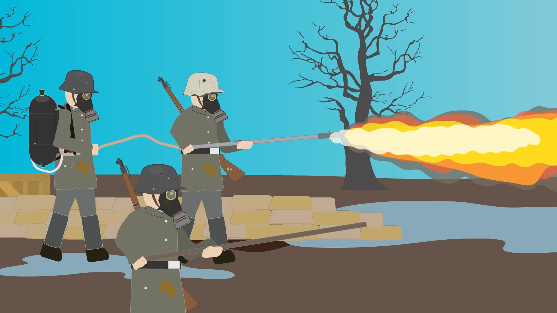 The Man with the Flame: A New Kind of Terror in World War 1