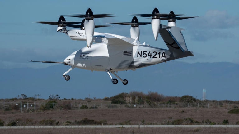 Joby logs first flight of VTOL aircraft it's pitching to the military
