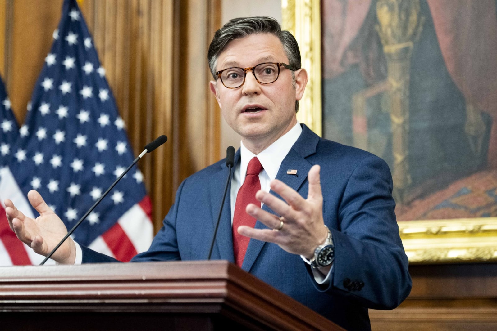 House speaker does damage control after Trump official says ‘we failed you’