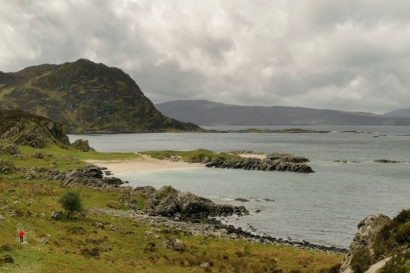 The peaceful Highlands beach near one of Scotland's 'best autumn pubs'