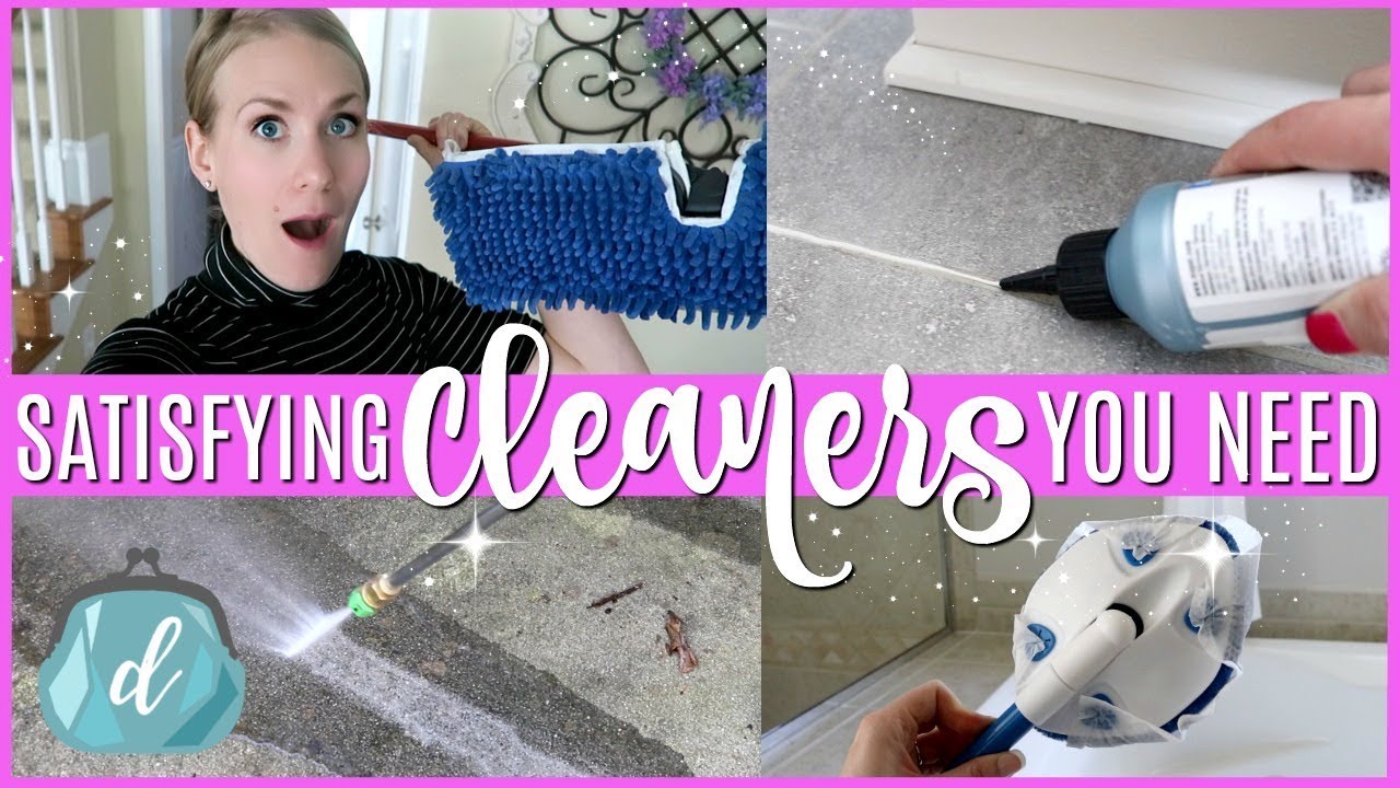 Satisfying cleaning tips you need to know 💕 Clean with me floor edition