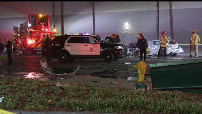 Woman killed in hit-and-run crash in Hollywood