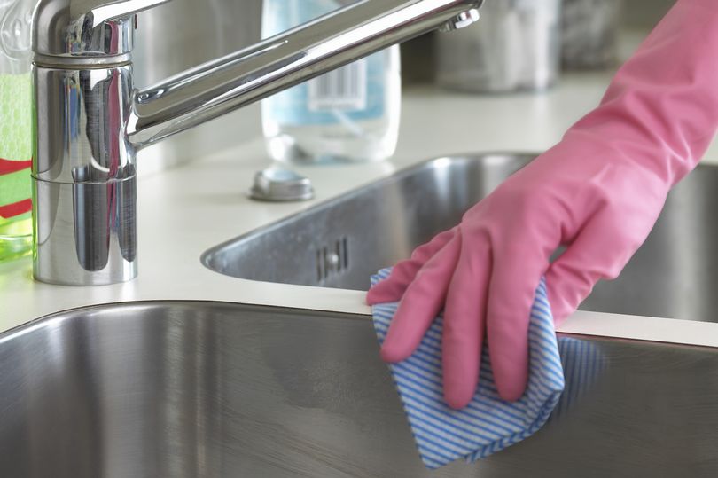 'Magic' hack for removing rust stains from kitchen sink after months of ...