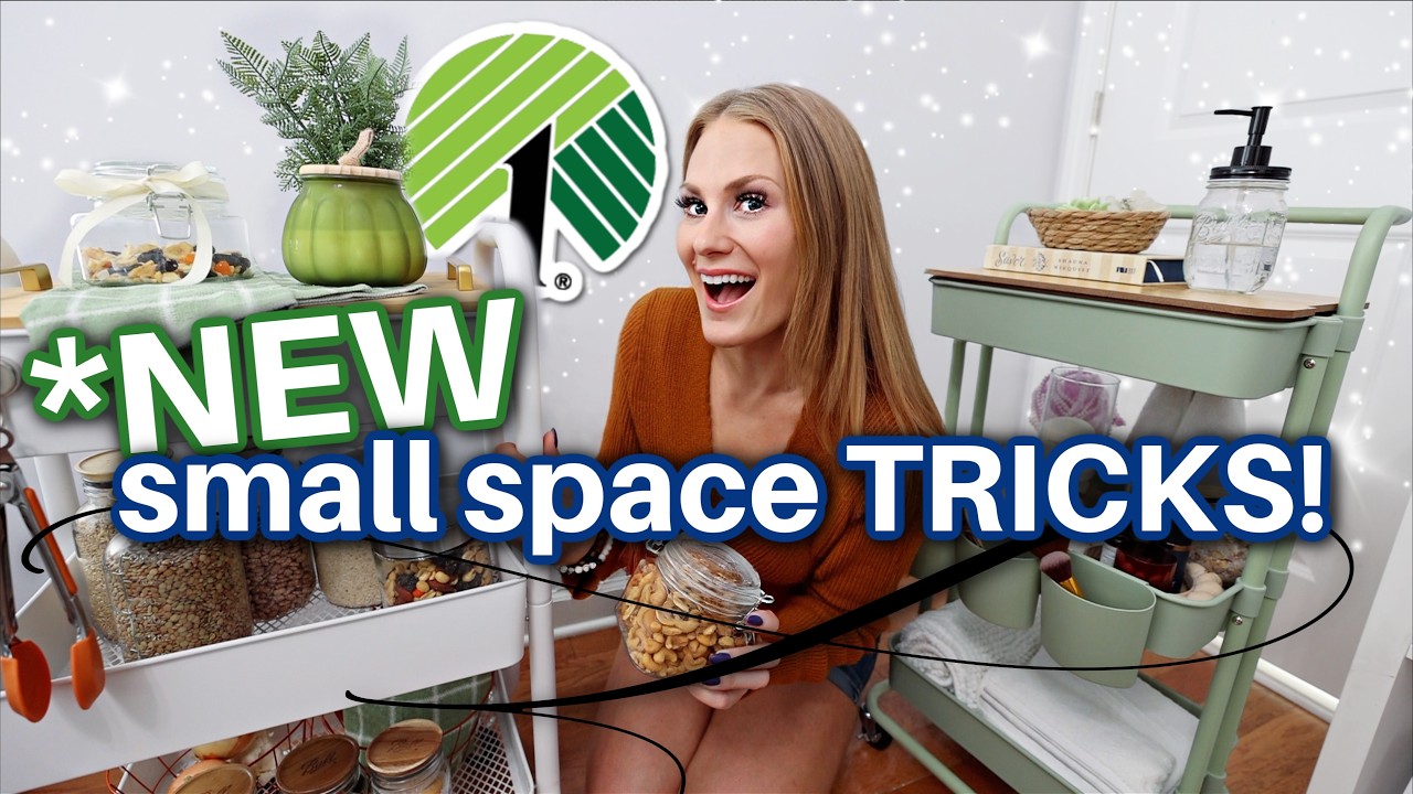 You're missing these Dollar Tree organizing tricks 🔥 small space secrets