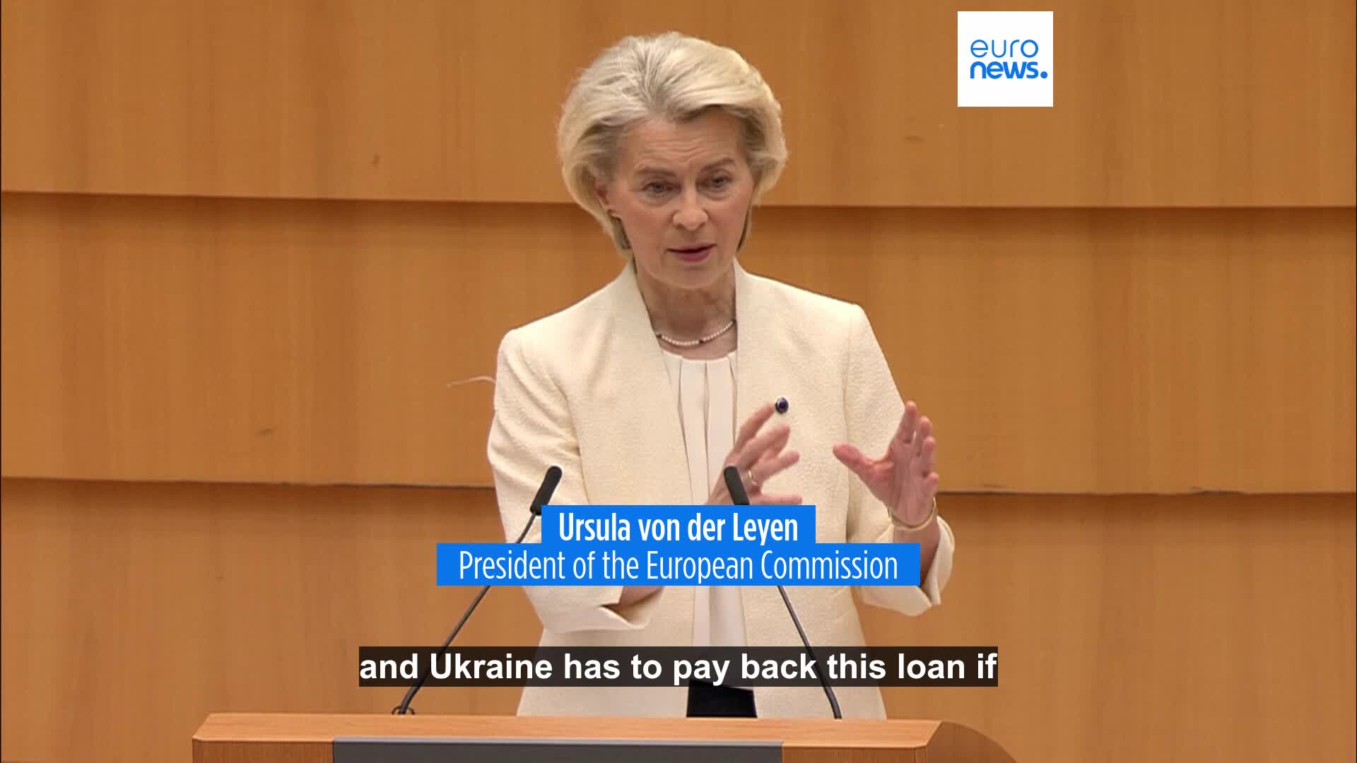 Von der Leyen lays out alternatives to reparations loan for Ukraine as ...