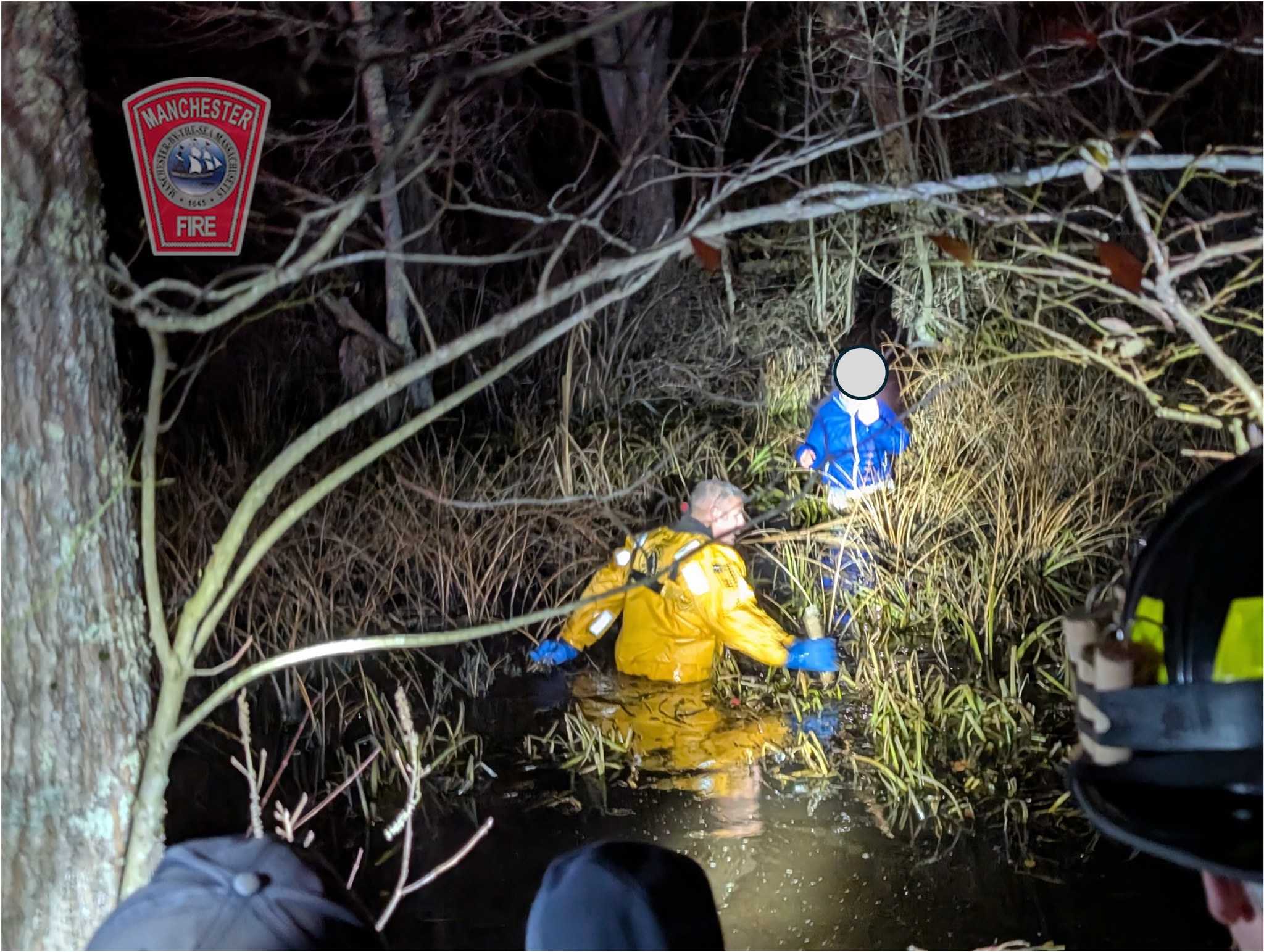 Person rescued after getting stuck in North Shore swamp