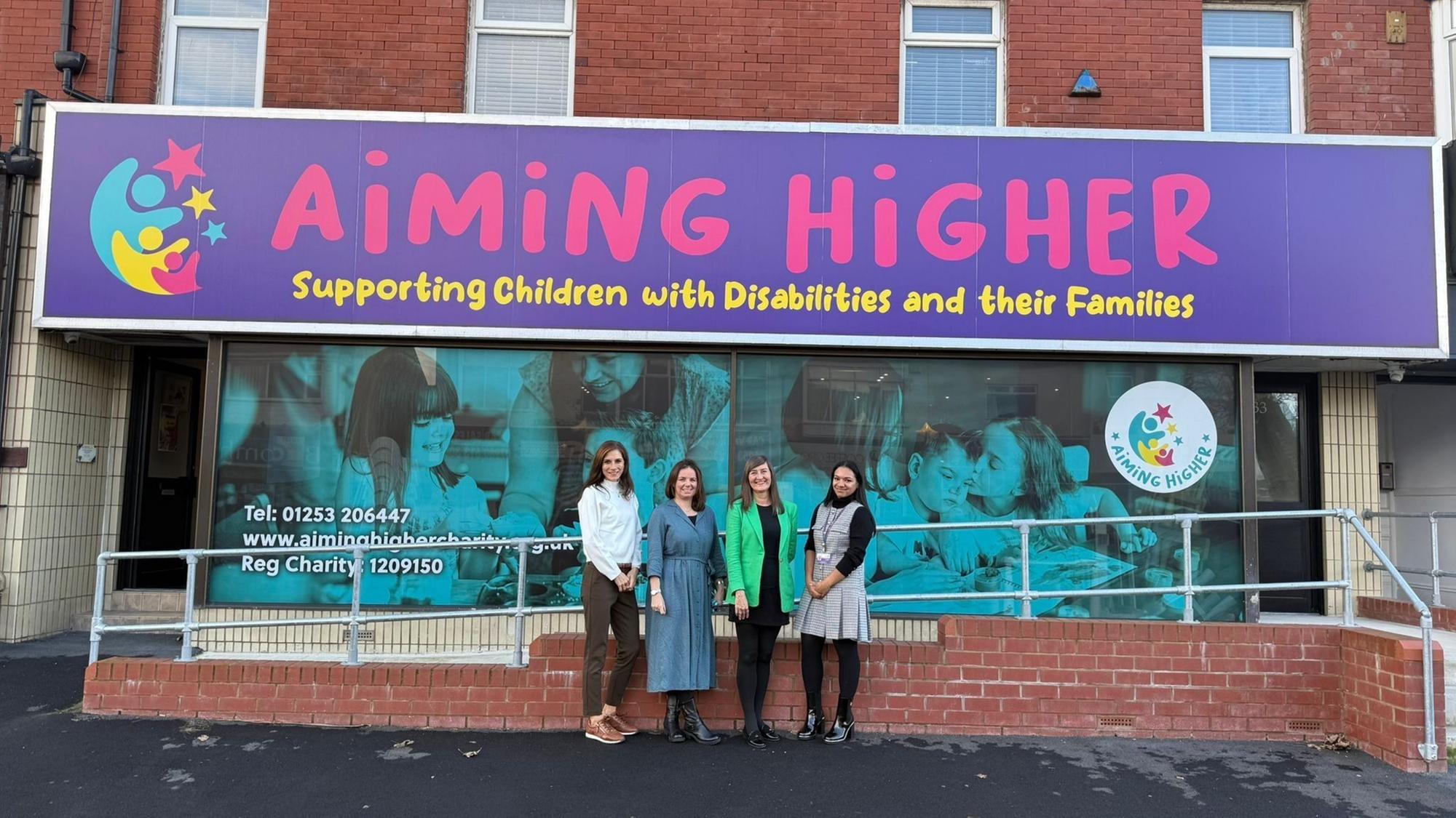 Aiming Higher celebrate new brand identity at VIP launch