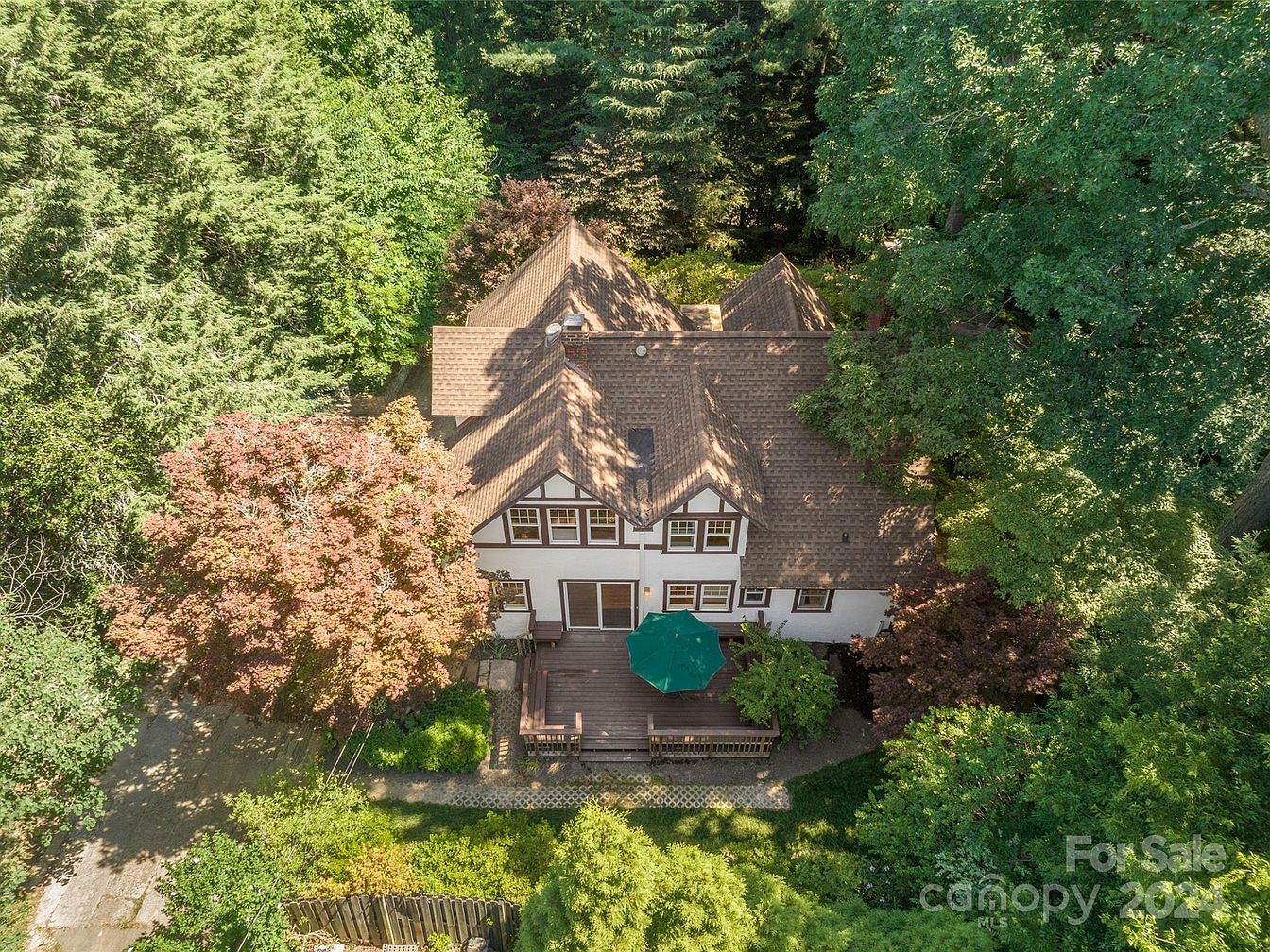 1926 Tudor Estate in Asheville, North Carolina, With Rare Conifer ...