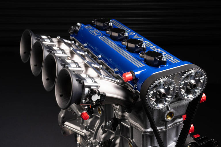This Mighty Four-Cylinder Engine Revs Like a Lambo but Is Built for ...