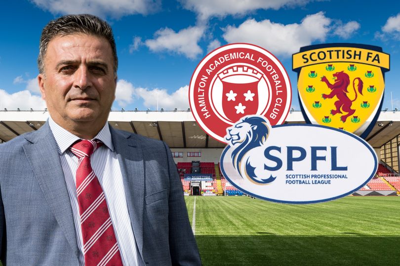 Hamilton Accies' director of football appeals SFA 'fit and proper' ruling