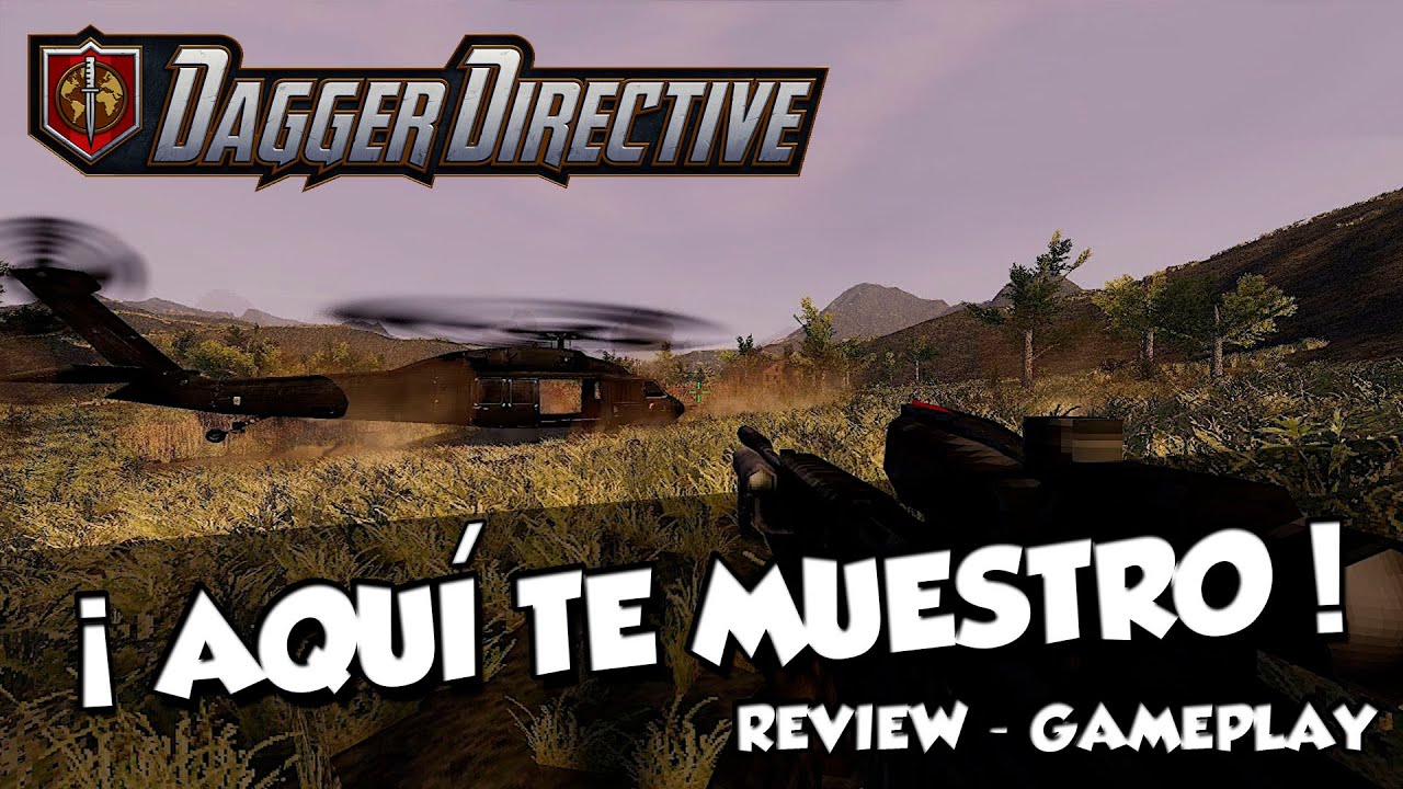 Dagger Directive un FPS táctico y divertido de la vieja escuela #review #gameplay #español