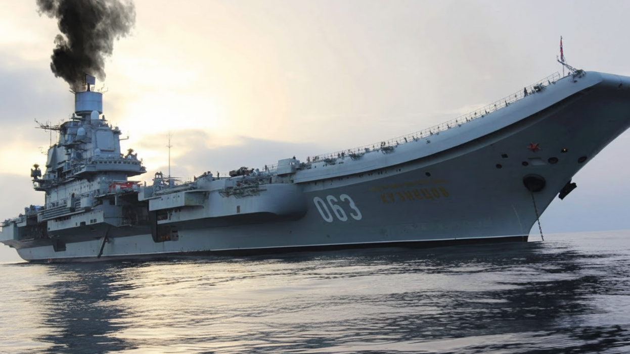 Why Russia’s only carrier keeps breaking down
