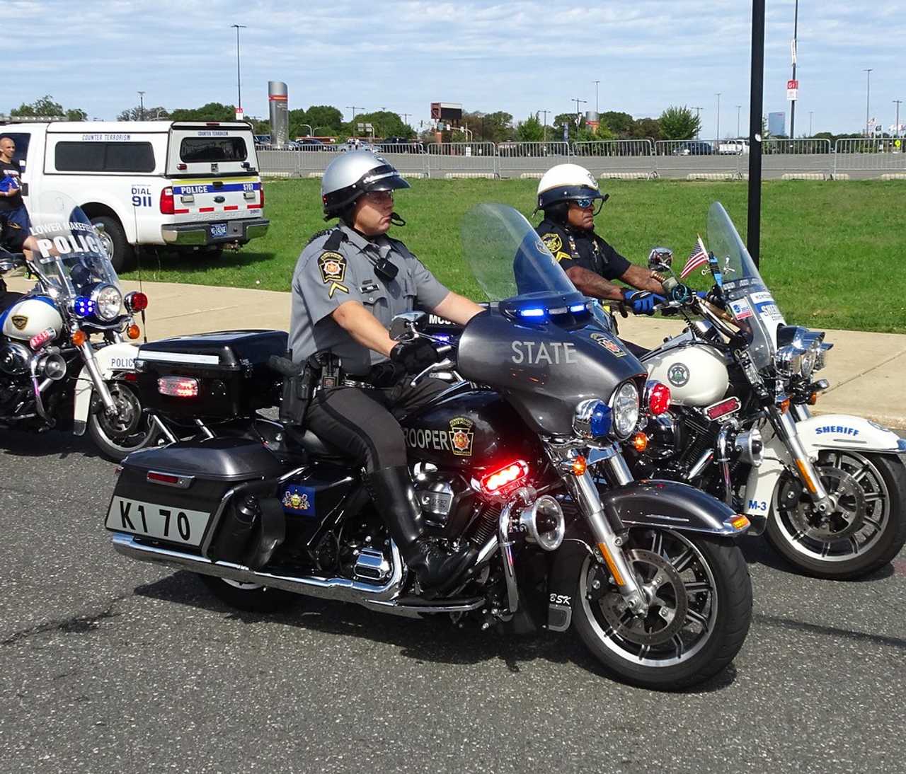 Two PA Police Motorcycle Officers Injured In I-95 Procession: State Police