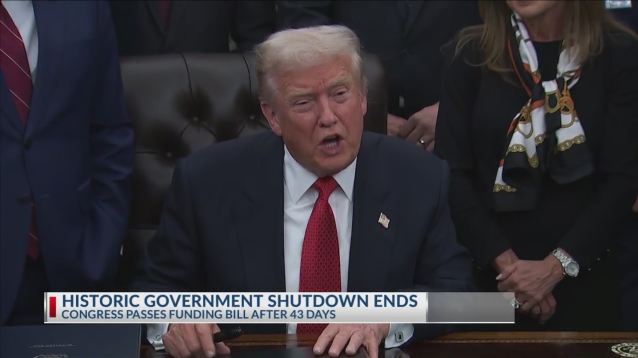 Historic Government Shutdown Ends After 43 Days